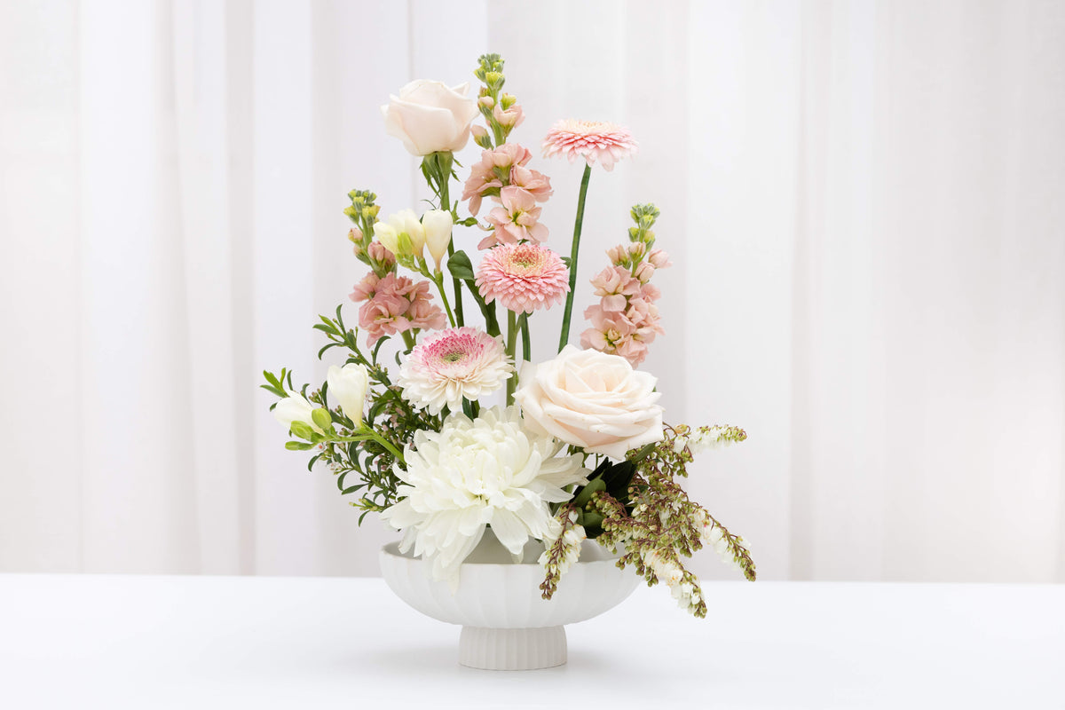 Ceramic compote design | Ambrosia Floral Design